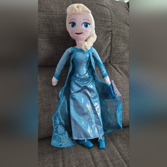 Disney | Toys | Frozen Elsa Plush Doll Disney On Ice Nwt | Poshmark